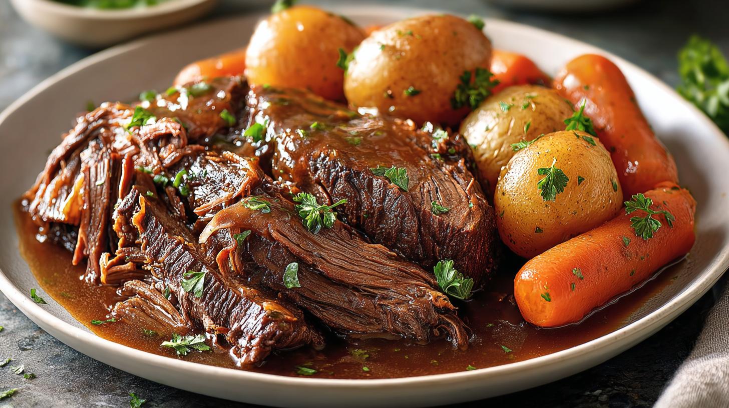 3-Hour Beef Pot Roast – Irresistibly Tender Comfort Food ...